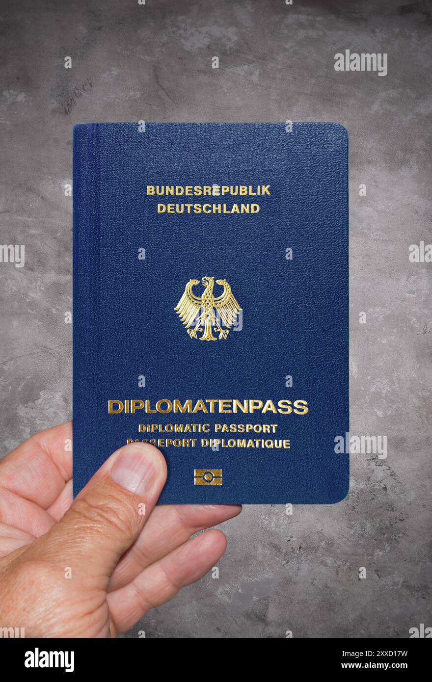 Diplomatic passport, Federal Republic, Germany, Europe Stock Photo - Alamy