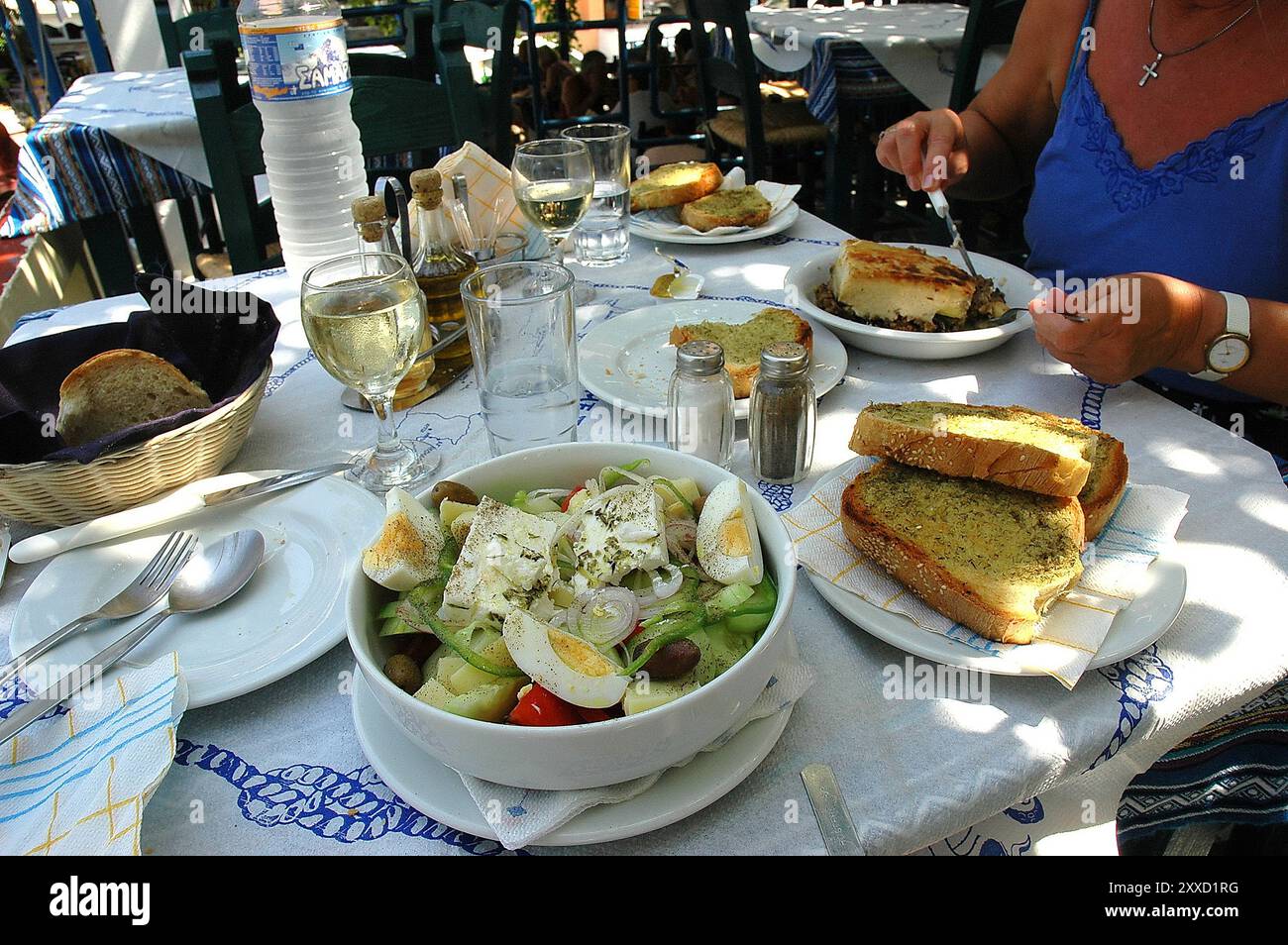 Greece crete bakery bread hi-res stock photography and images - Alamy