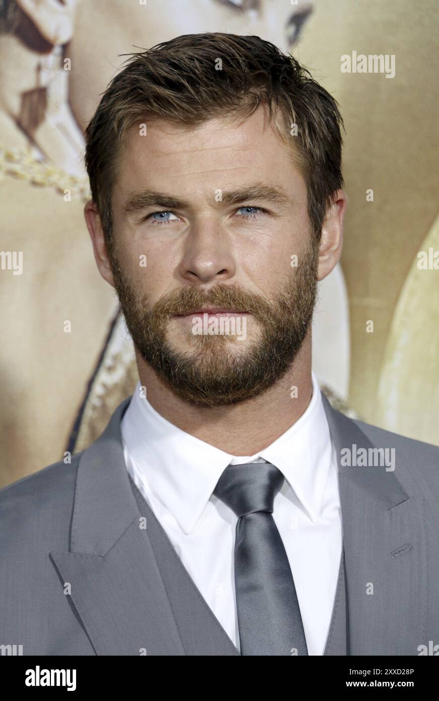 Chris Hemsworth at the Los Angeles premiere of 'The Huntsman: Winter's ...