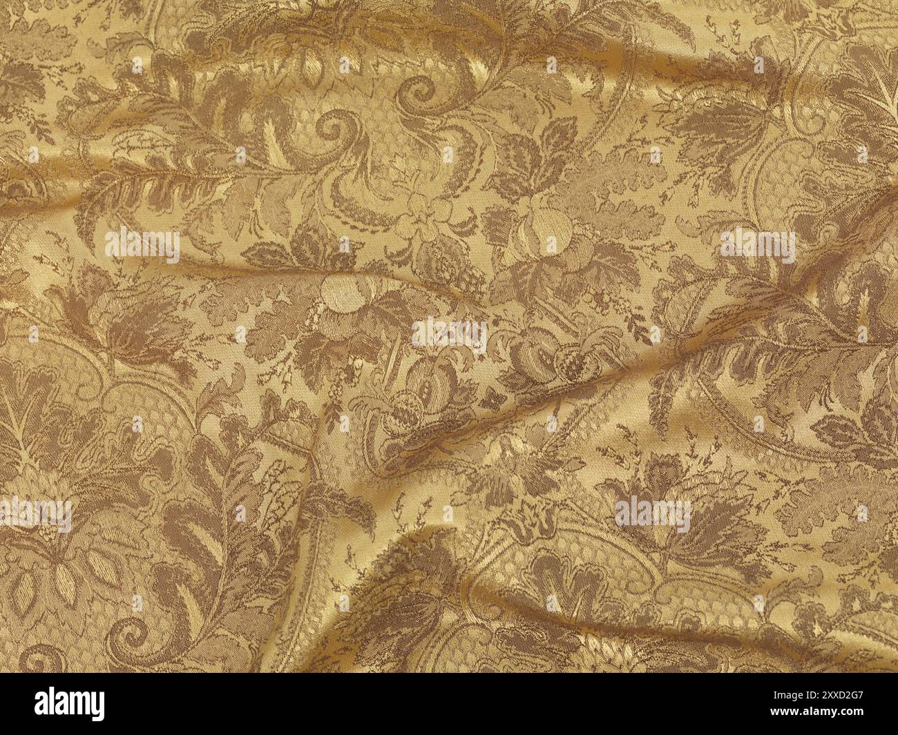 Gold fabric texture hi-res stock photography and images - Alamy