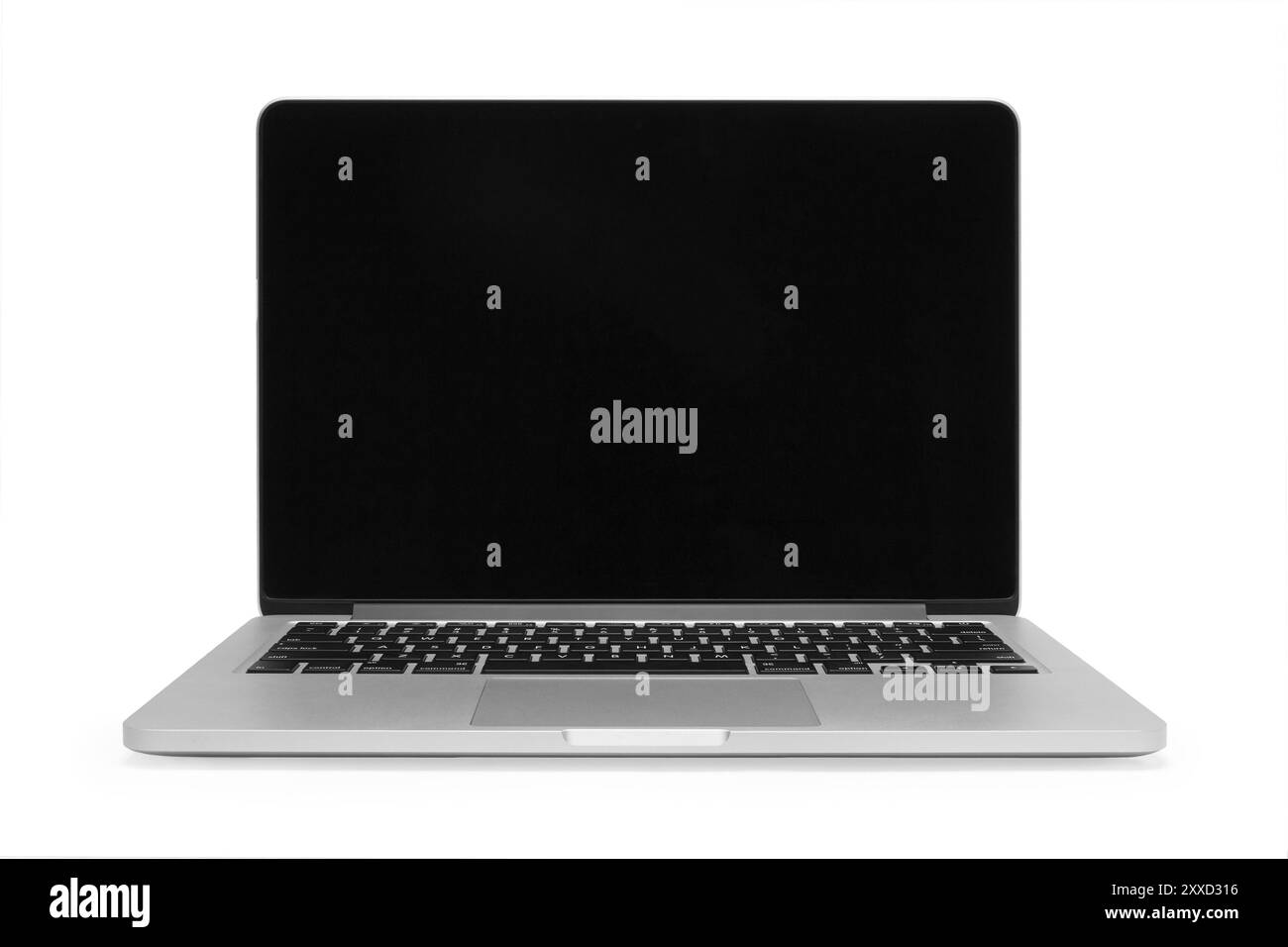 Computer Laptop isolated on white background Stock Photo - Alamy