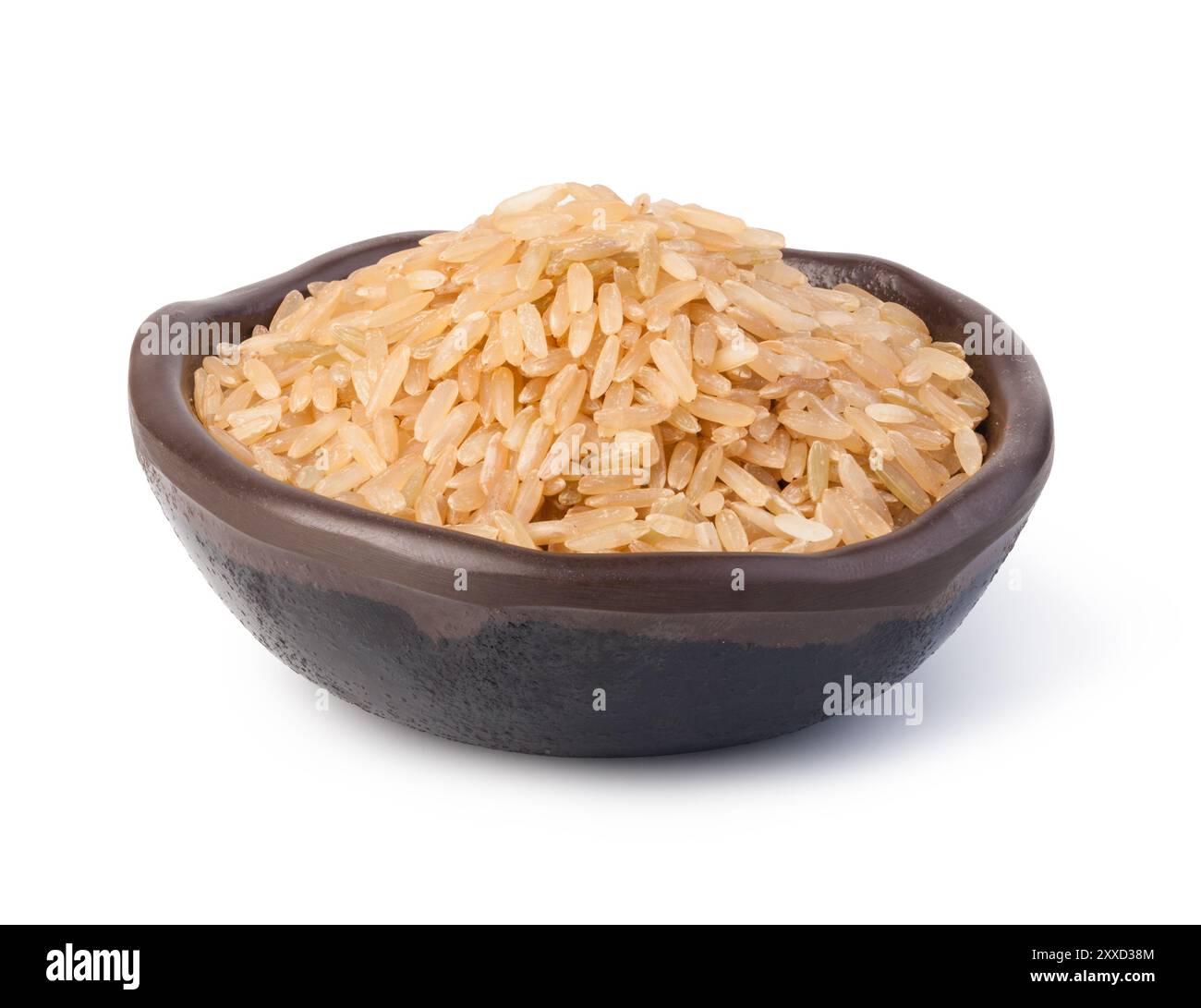 Rice isolated on a white background Stock Photo - Alamy