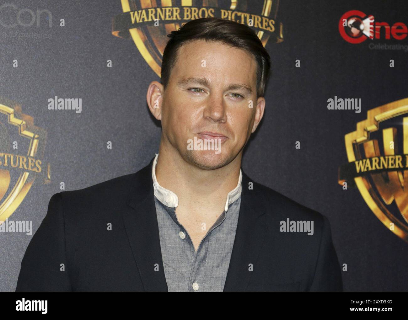 Channing Tatum at the 2018 CinemaCon, Warner Bros. Pictures 'The Big ...