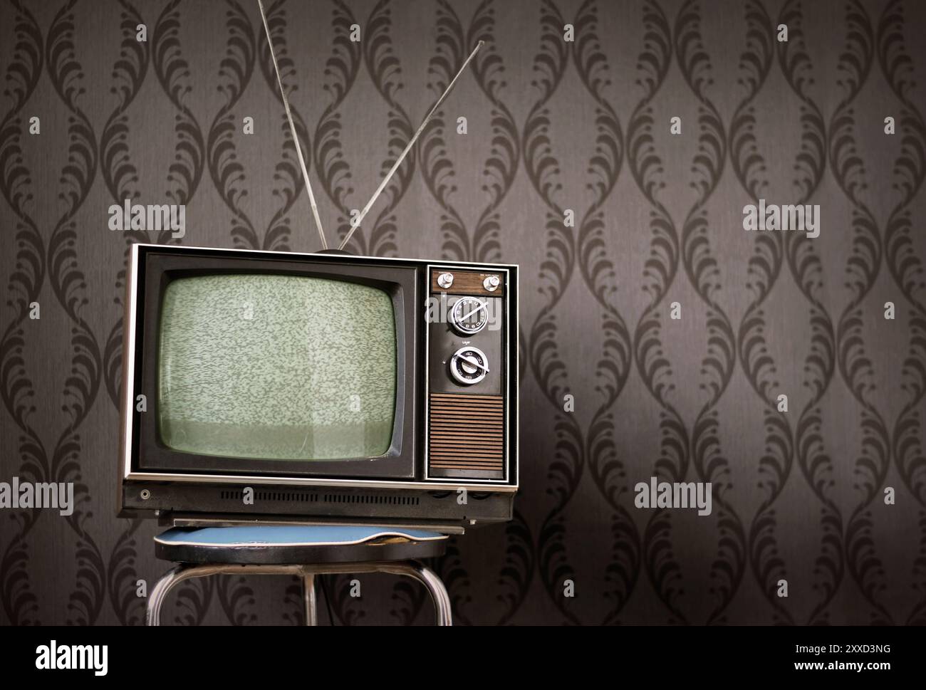 Television from the 70s Stock Photo - Alamy
