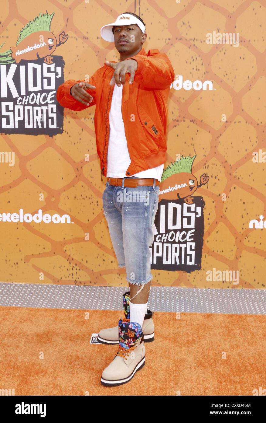 Nick Cannon at the Nickelodeon Kids' Choice Sports Awards 2016 held at ...