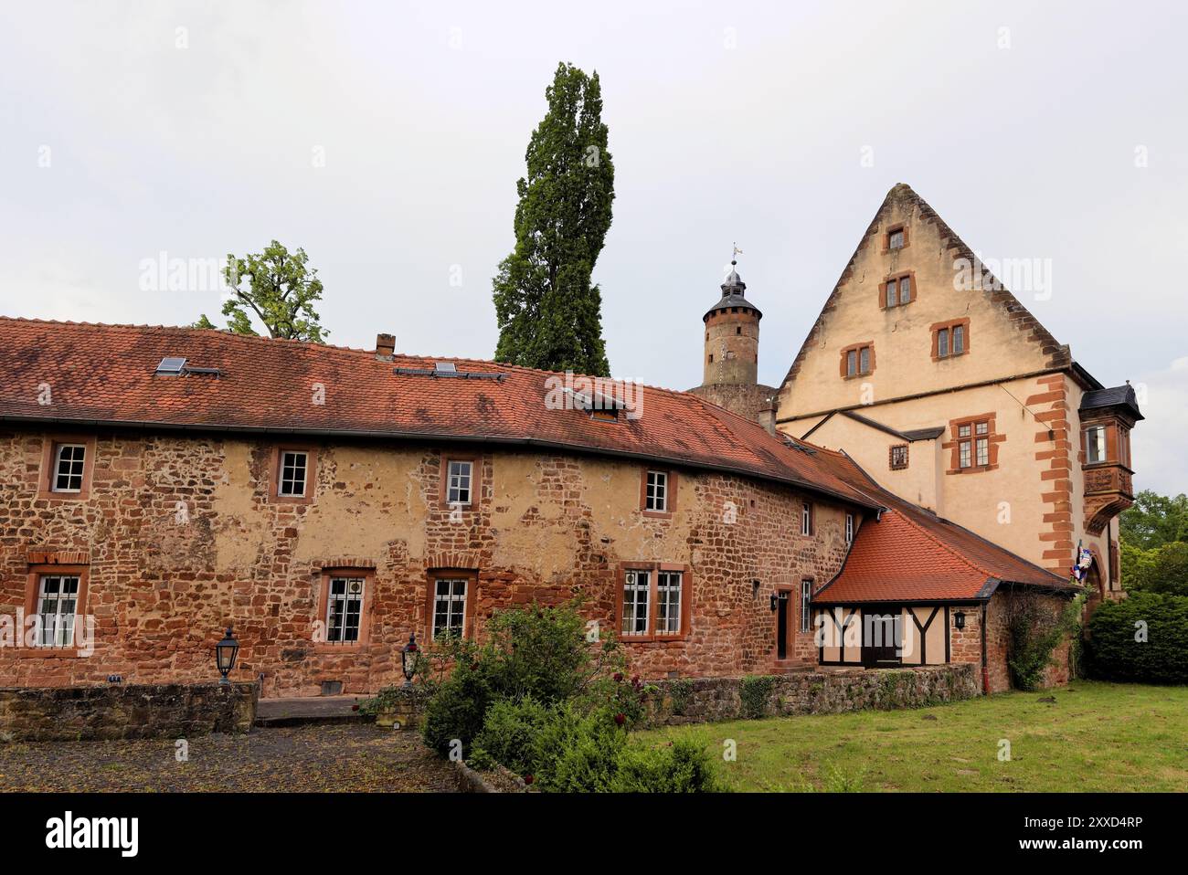 Budingen with budingen castle hi-res stock photography and images - Alamy