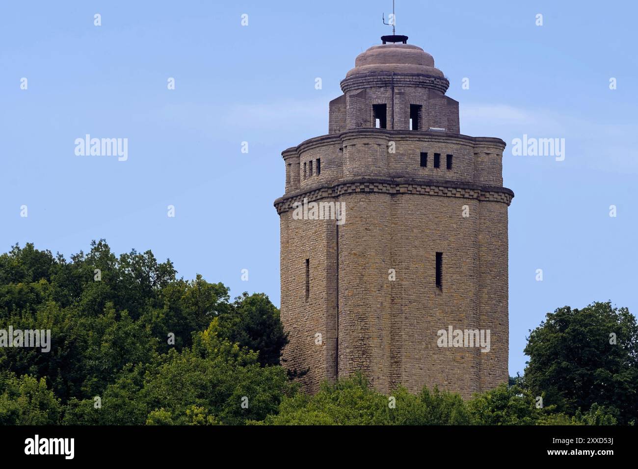 Bismarck Tower Ingelheim Stock Photo - Alamy