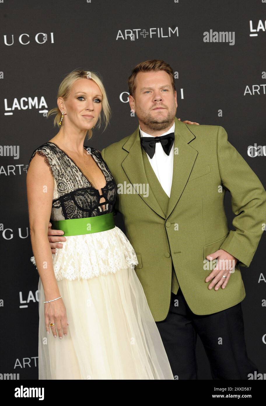 Julia Carey and James Corden Stock Photo - Alamy