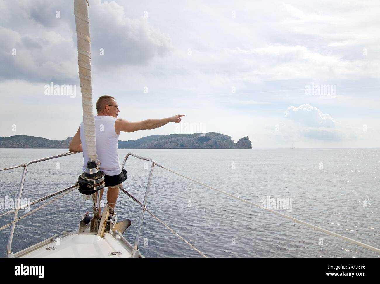 Man points on watch show hi-res stock photography and images - Alamy