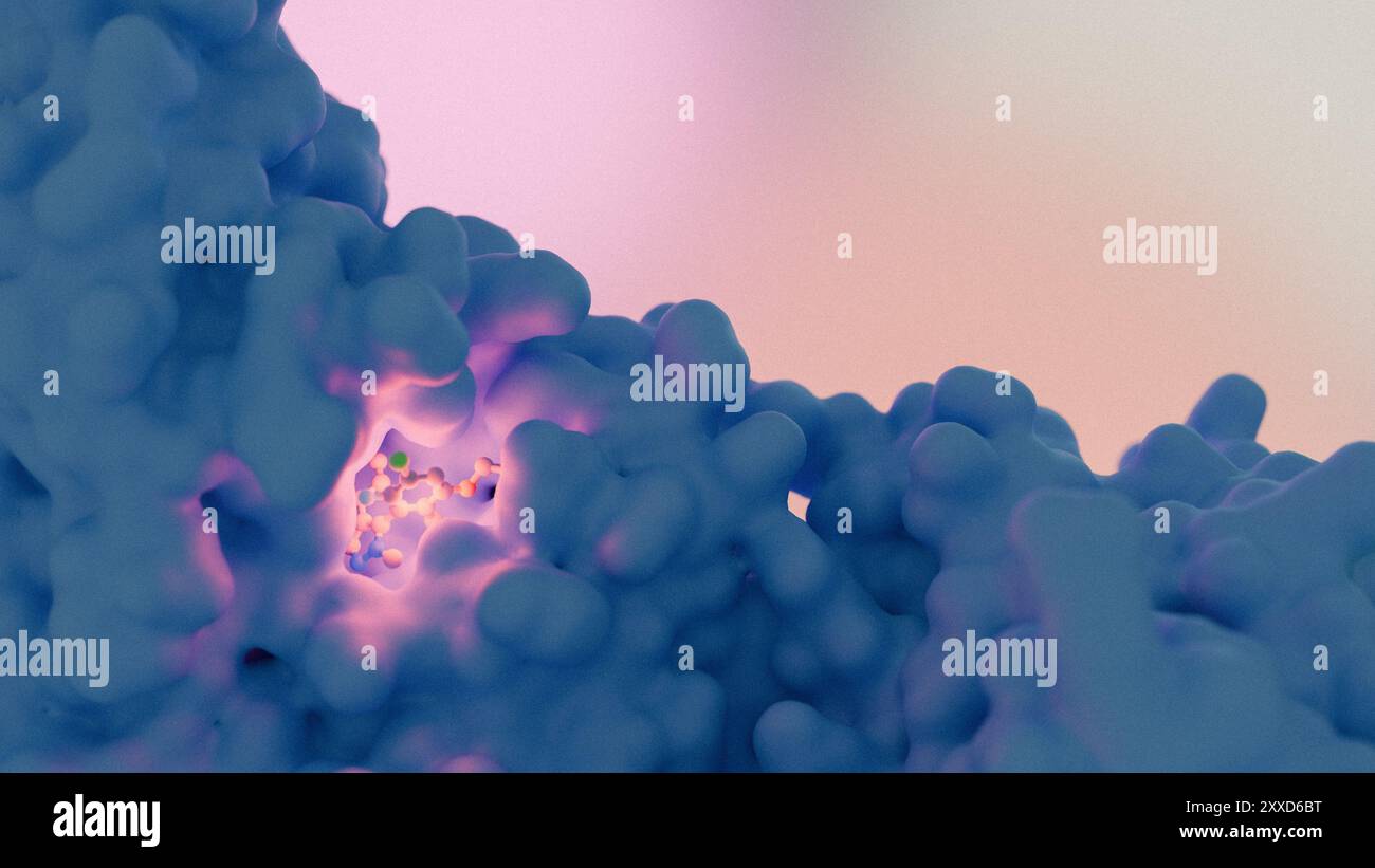 Small molecule drug target hi-res stock photography and images - Alamy