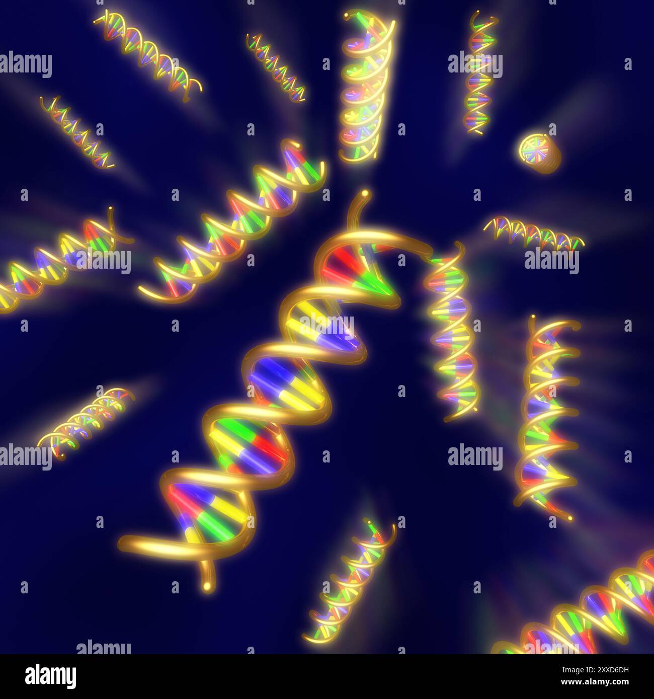Multiple dna hi-res stock photography and images - Alamy