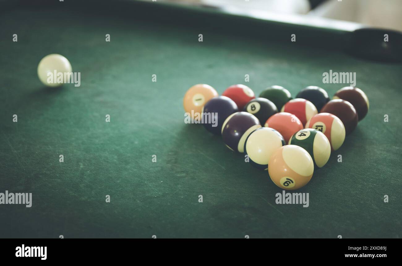Pool shot sequence hi-res stock photography and images - Alamy