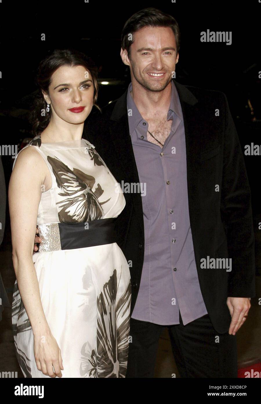 Hugh Jackman and Rachel Weisz at the Los Angeles premiere of 'The ...