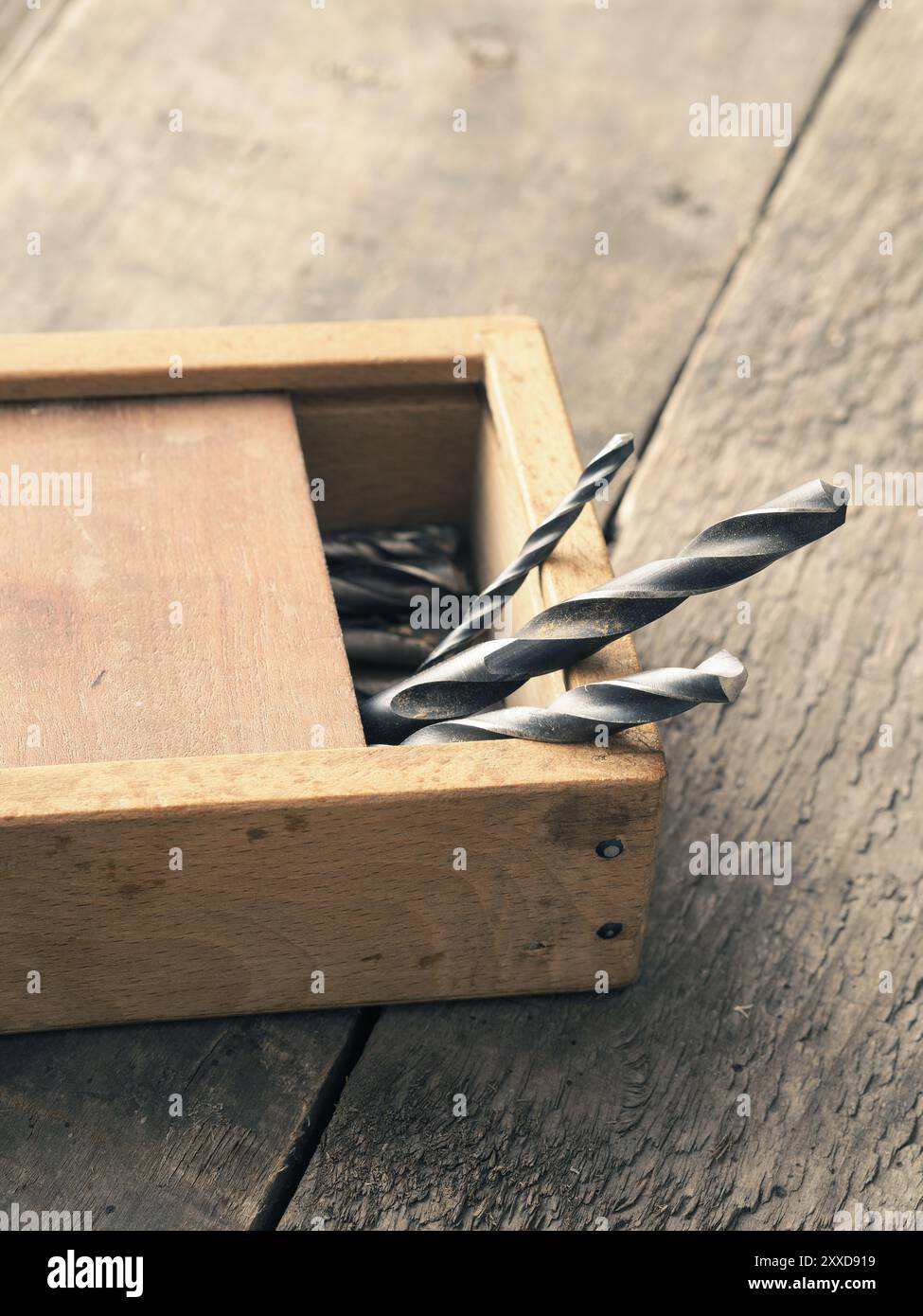 Wooden drills hi-res stock photography and images - Alamy