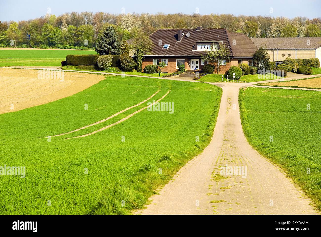 Farm country path hi-res stock photography and images - Alamy