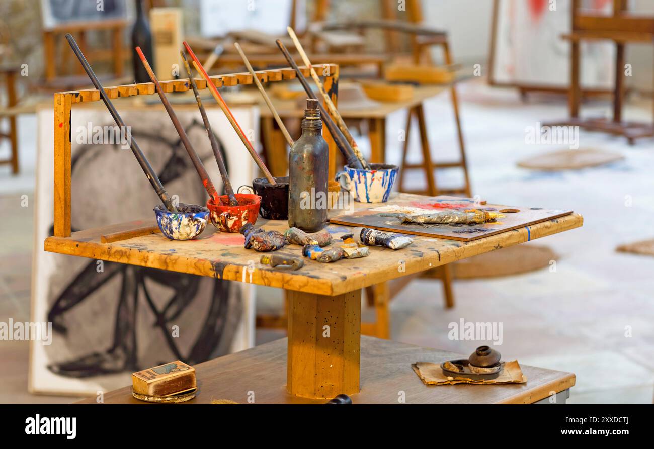 Atelier Joan Miro Museum, Cala Major, Majorca, Spain, Europe Stock ...