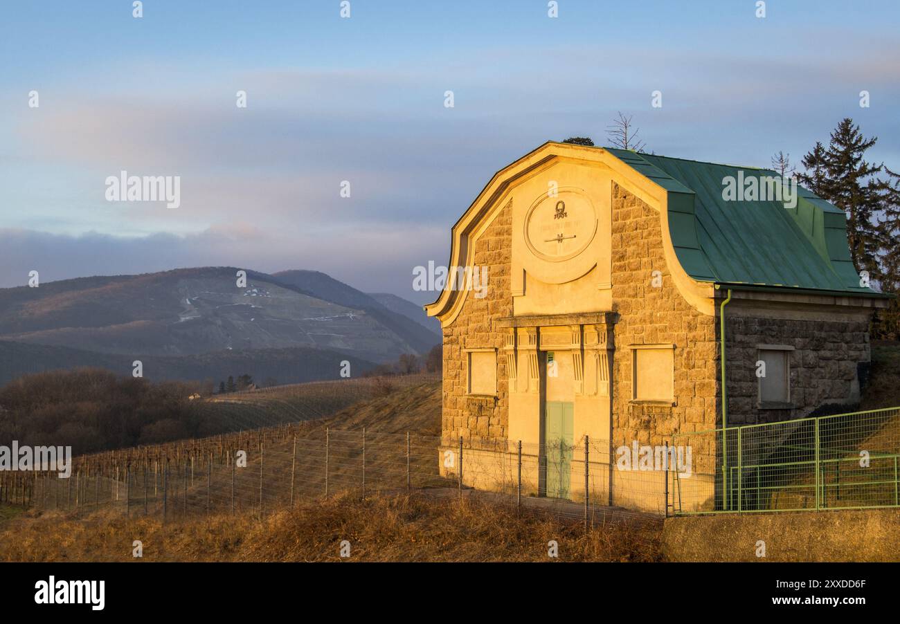 Pump station of the water supply for vienna in austria Stock Photo - Alamy