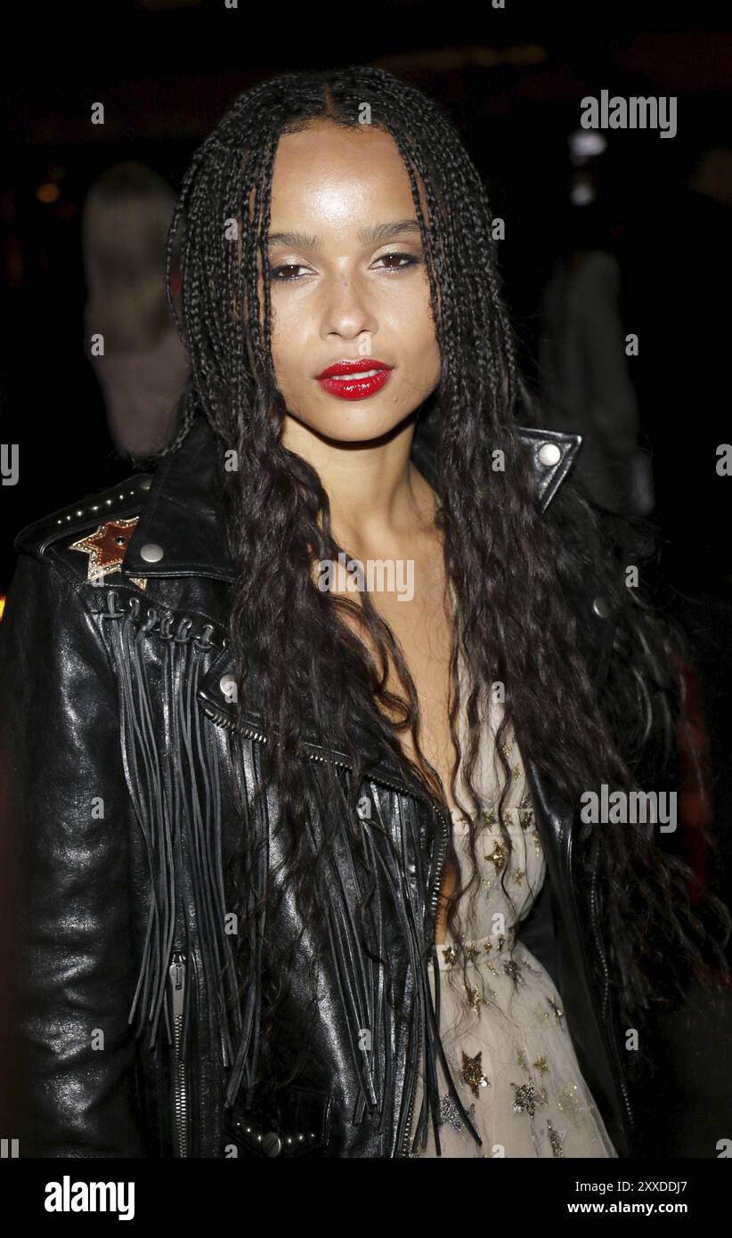 Zoe Kravitz at Zoe Kravitz celebrates her new role with Yves Saint ...