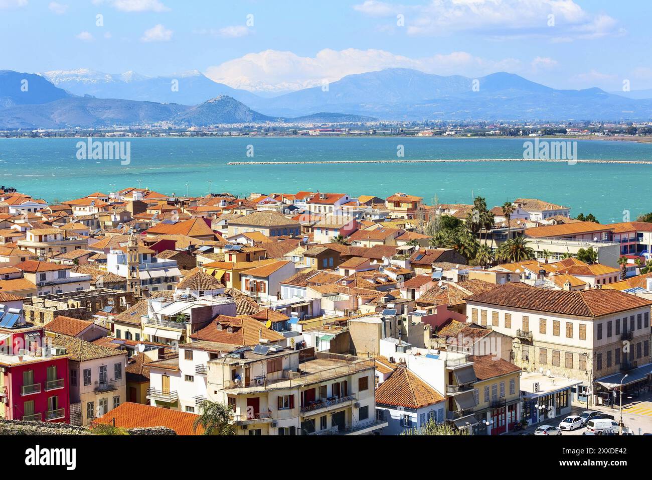 Nafplion from air hi-res stock photography and images - Alamy