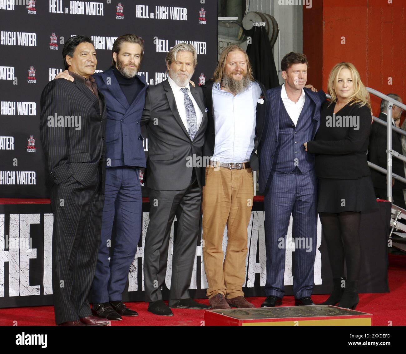 Gil Birmingham, Chris Pine, Jeff Bridges, David Mackenzie, Taylor ...