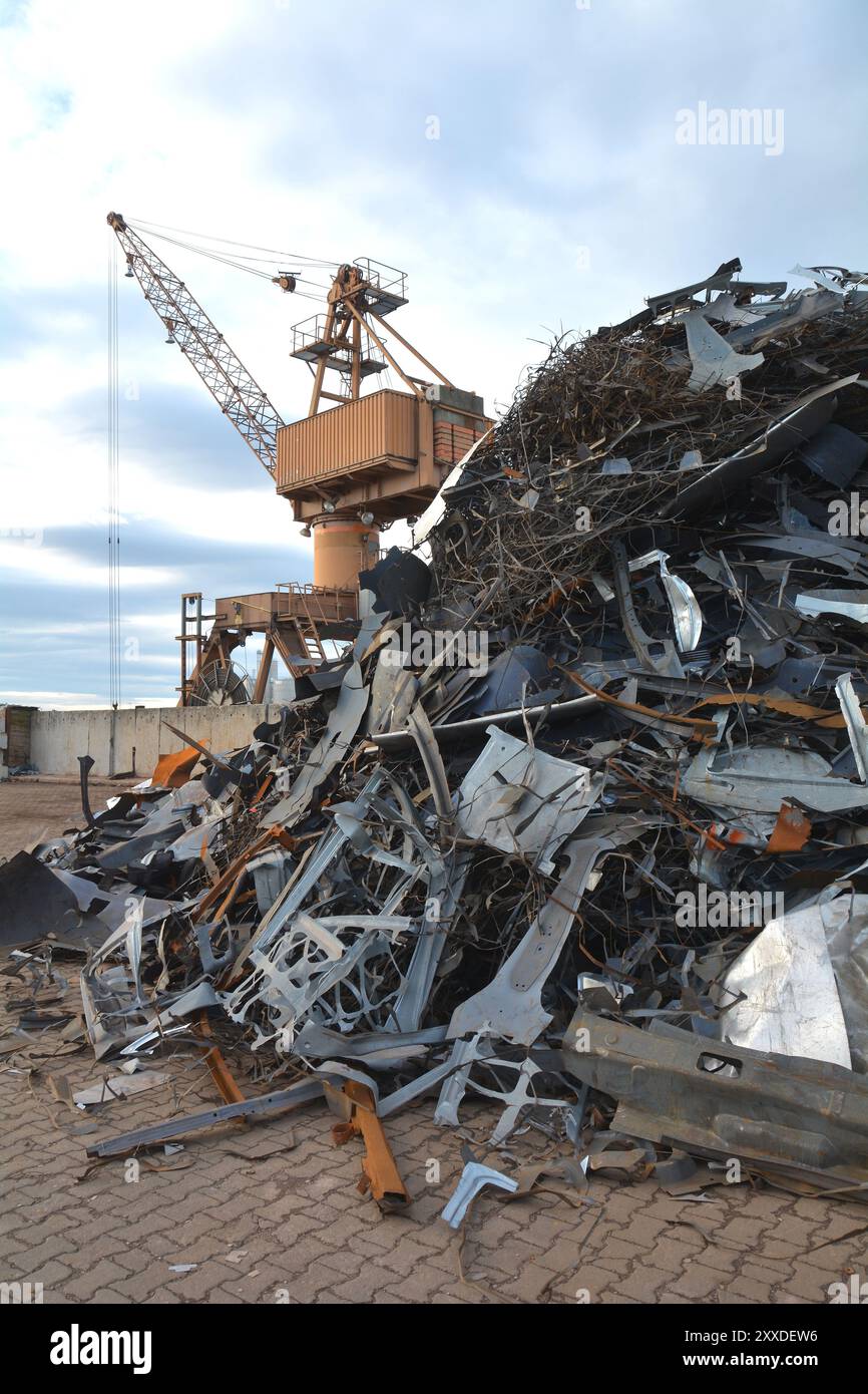 In a scrap yard Stock Photo - Alamy