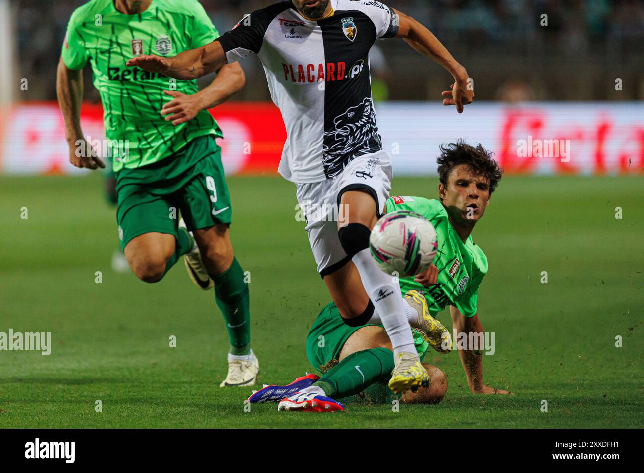 Eduardo Quaresma seen in action during Liga Portugal game between teams ...