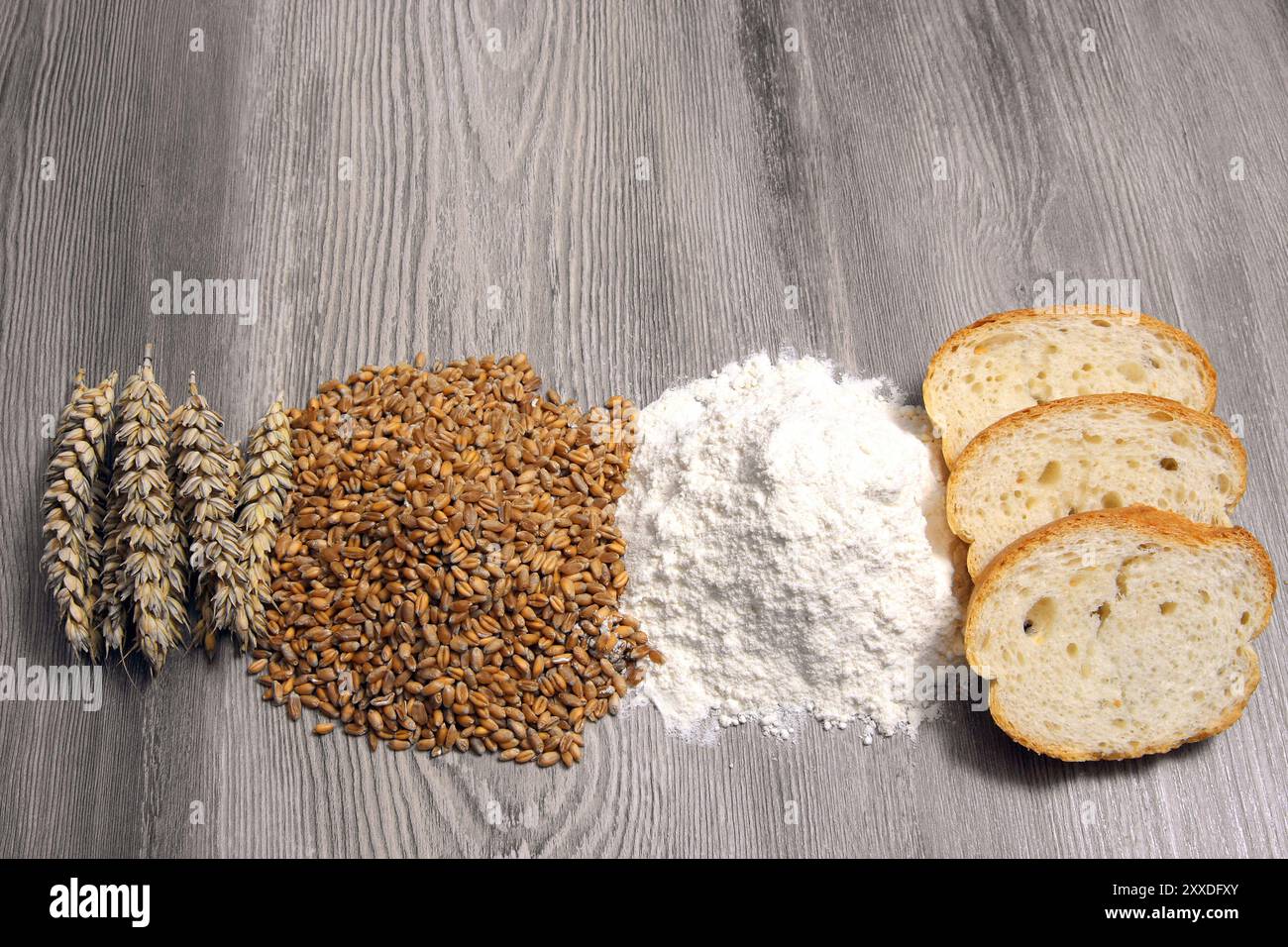 Stages of grain Stock Photo - Alamy