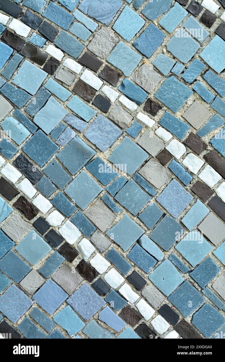 Mosaic tiles on a facade in Berlin Stock Photo - Alamy