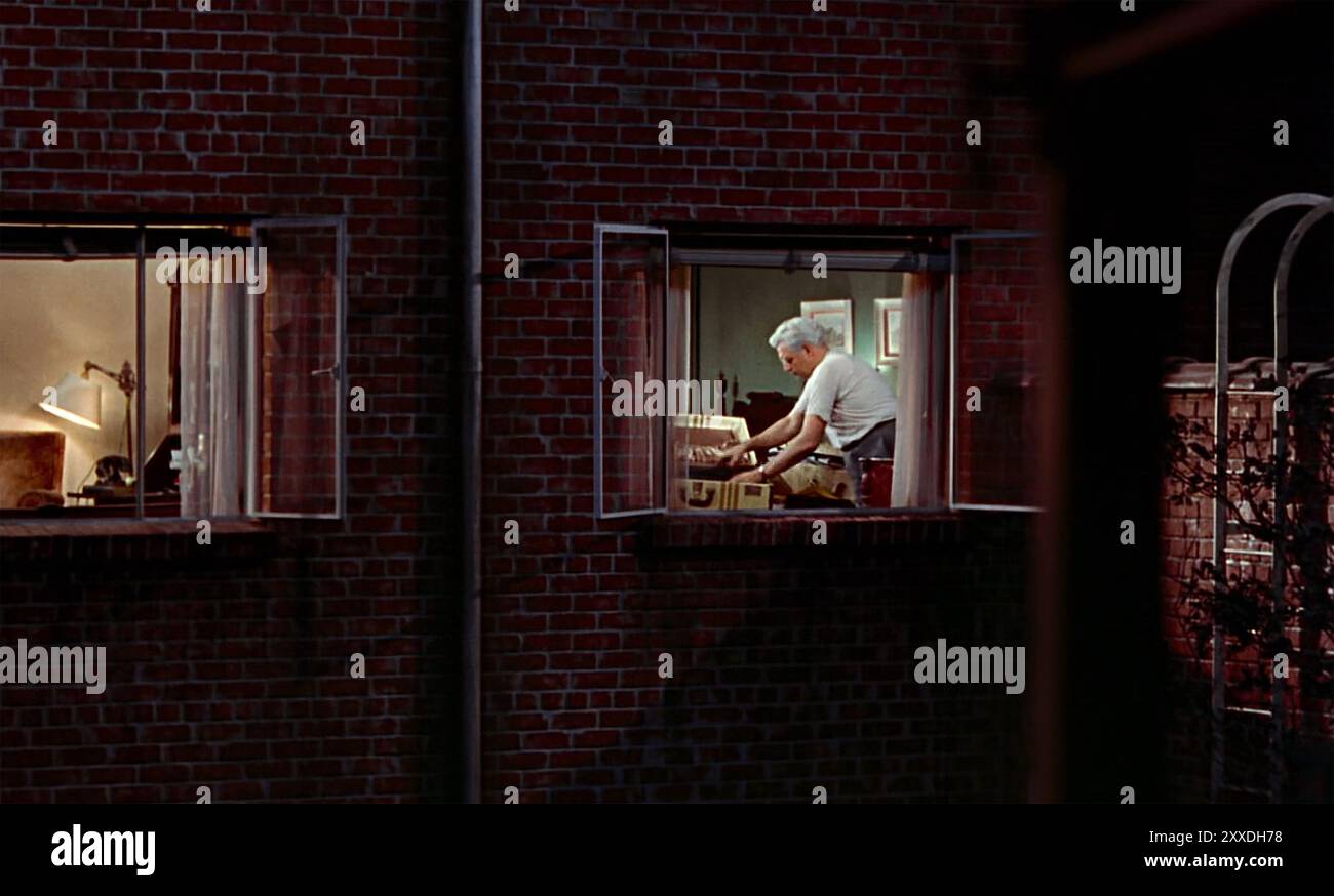 USA. Raymond Burr in Rear Window (c) Paramount) is a 4K update of the ...