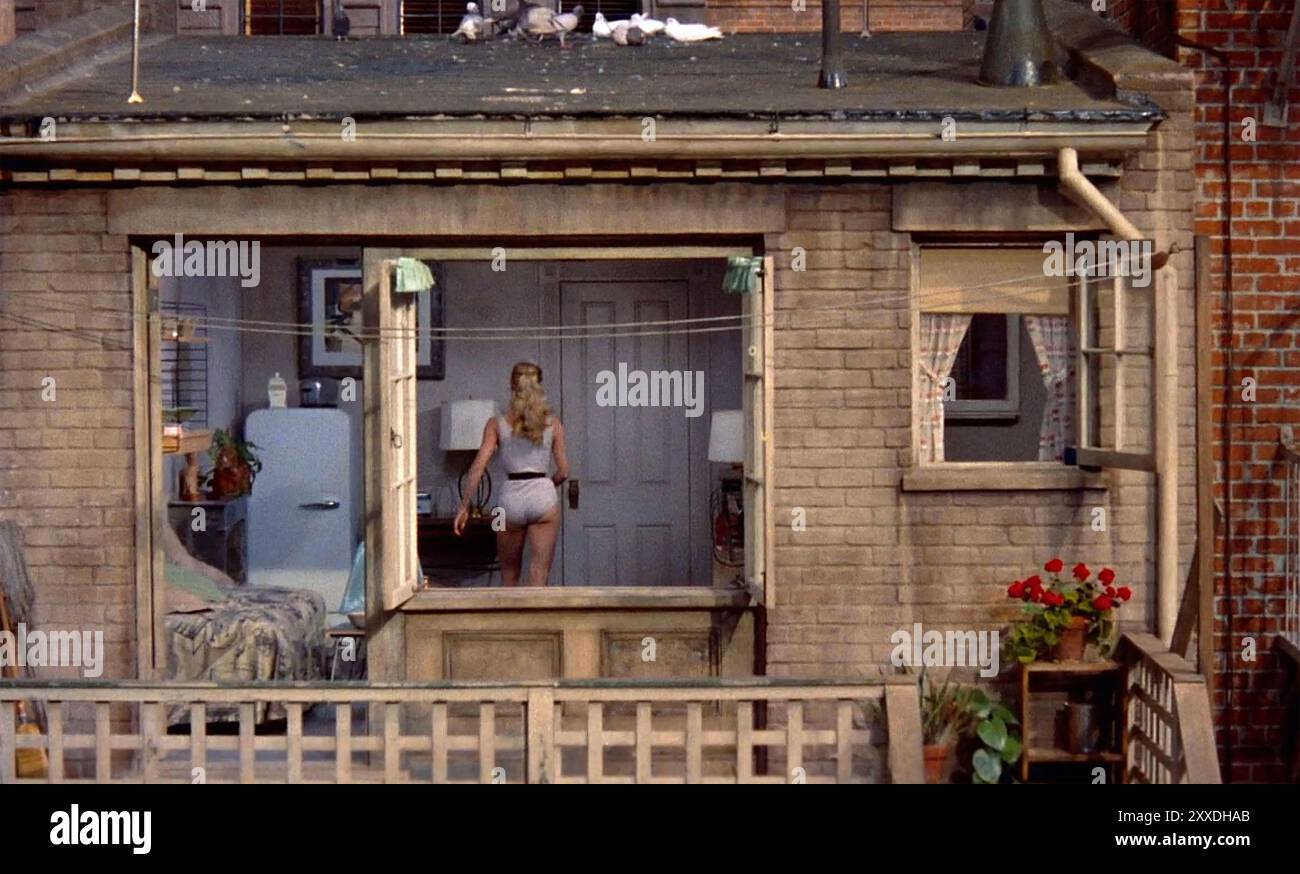 USA. Georgine Darcy in Rear Window - ((c) Paramount) a 4K update of the ...