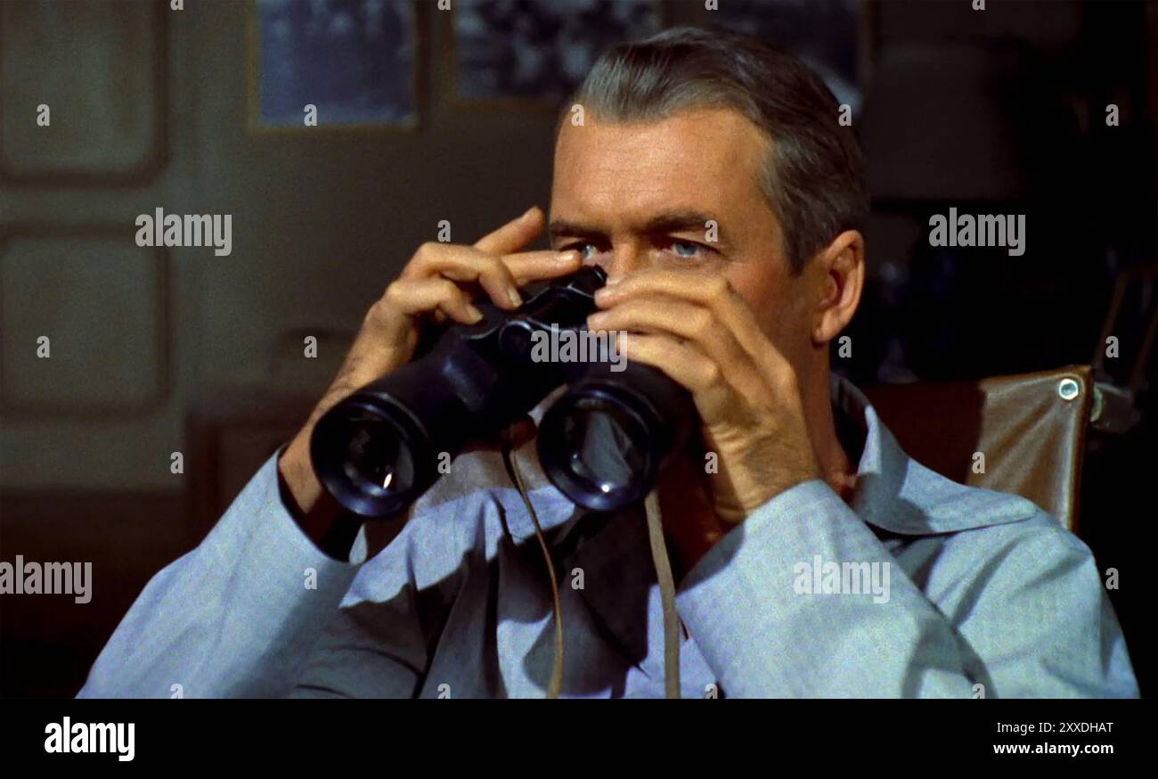 USA. James Stewart in Rear Window - ((c) Paramount) a 4K update of the ...