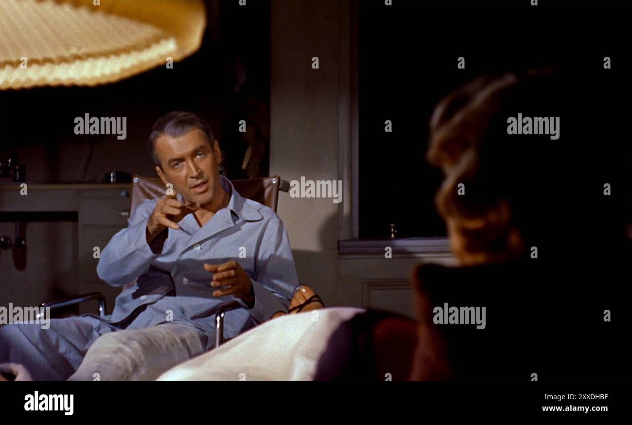 USA. James Stewart in Rear Window - ((c) Paramount) a 4K update of the ...
