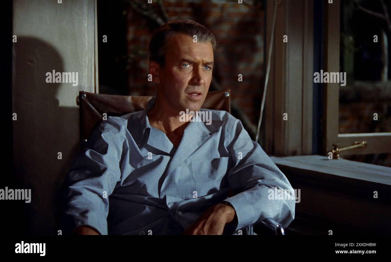 USA. James Stewart in Rear Window - ((c) Paramount) a 4K update of the ...