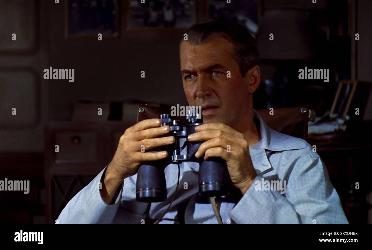 USA. James Stewart in Rear Window - ((c) Paramount) a 4K update of the ...