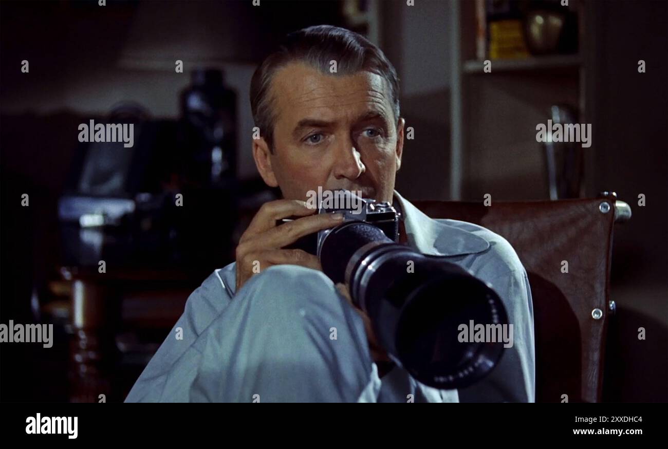 USA. James Stewart in Rear Window - ((c) Paramount) a 4K update of the ...