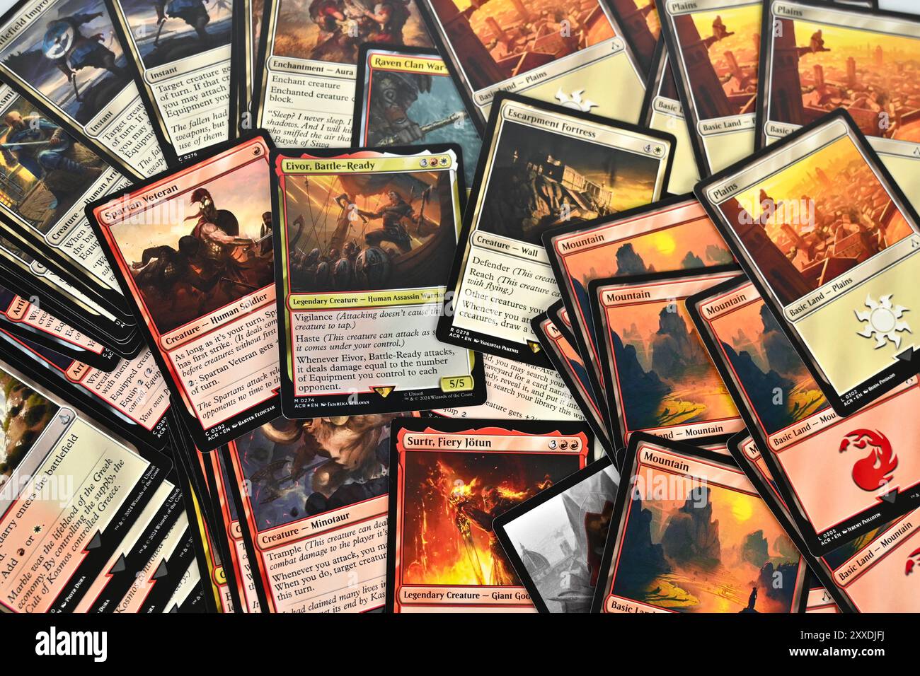 Assassin's Creed Magic The Gathering Cards – Wales, UK – 22 August 2024 ...