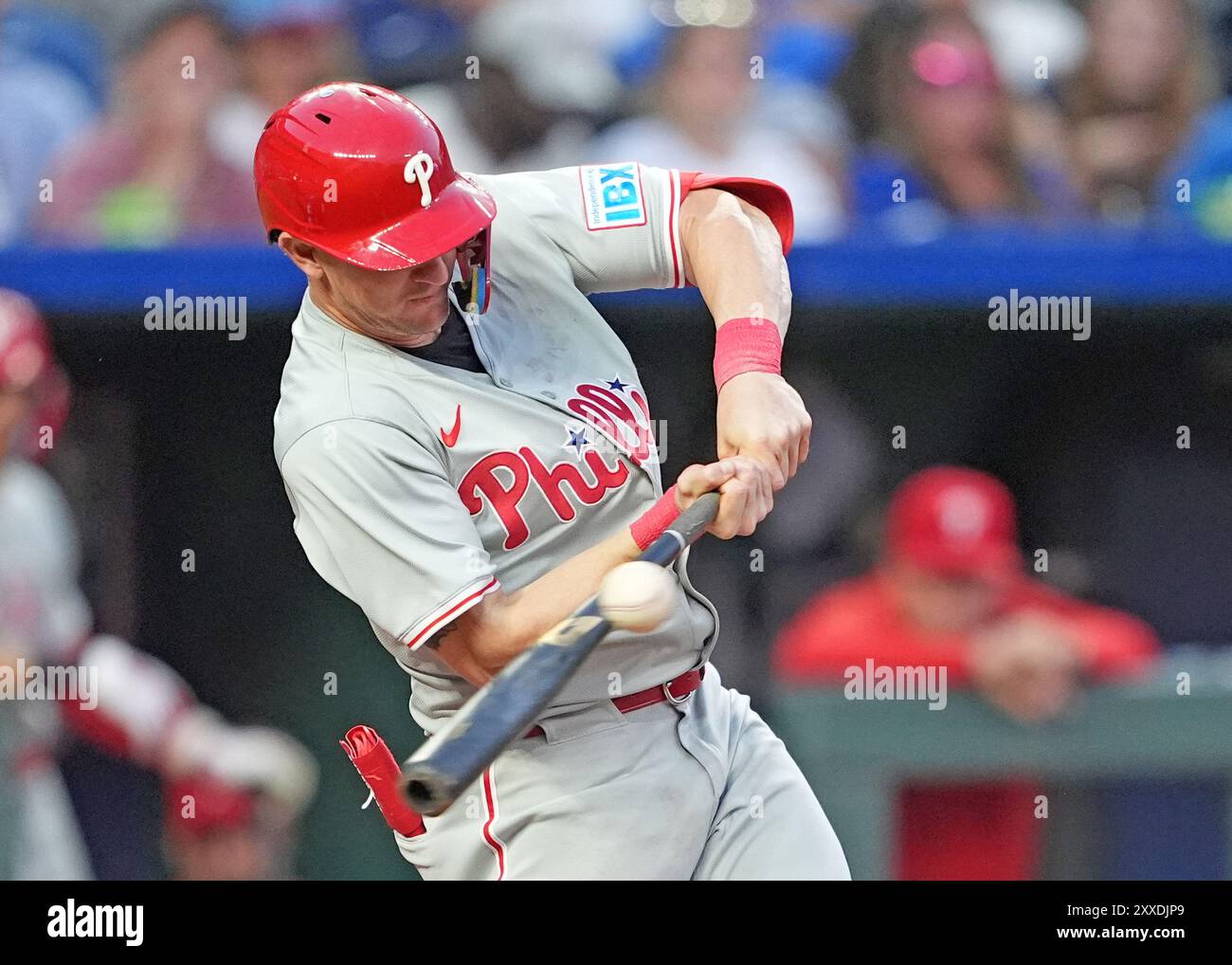 AUG 23, 2024: at Kauffman Stadium Kansas City, Missouri. Jon Robichaud ...
