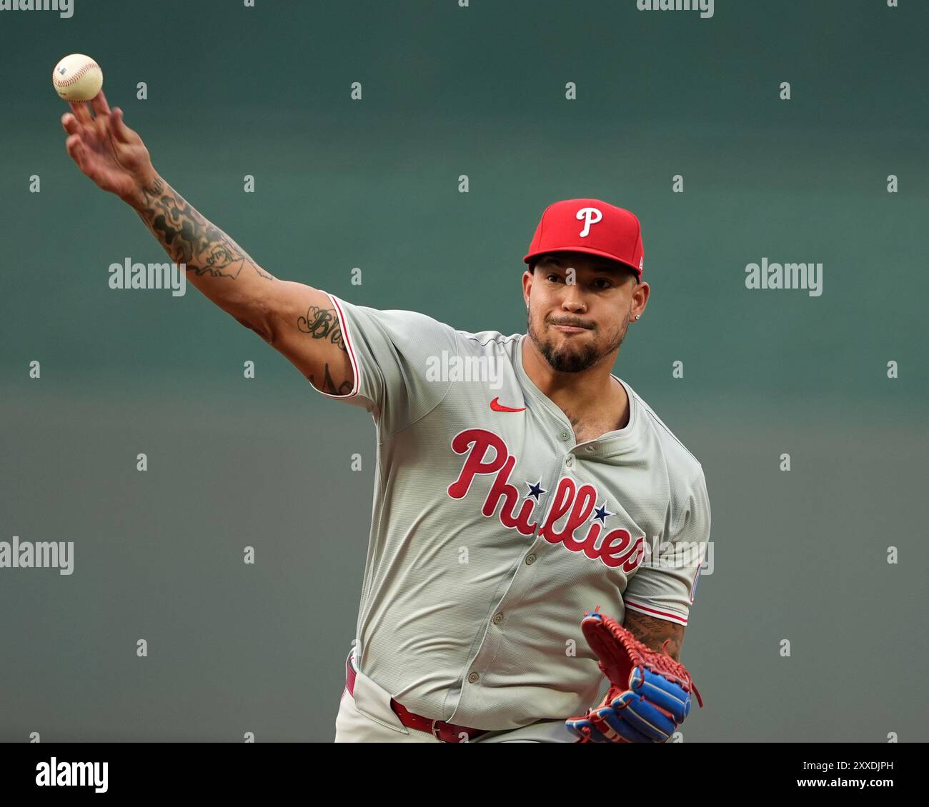 AUG 23, 2024: Philadelphia Phillies pitcher Taijuan Walker (99 ...
