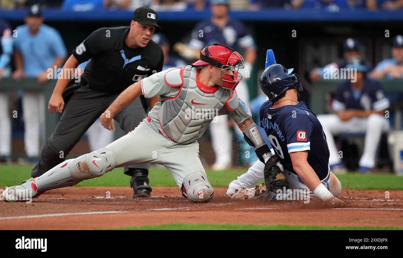 AUG 23, 2024: Kansas City Royals first base Vinnie Pasquantino (9 ...