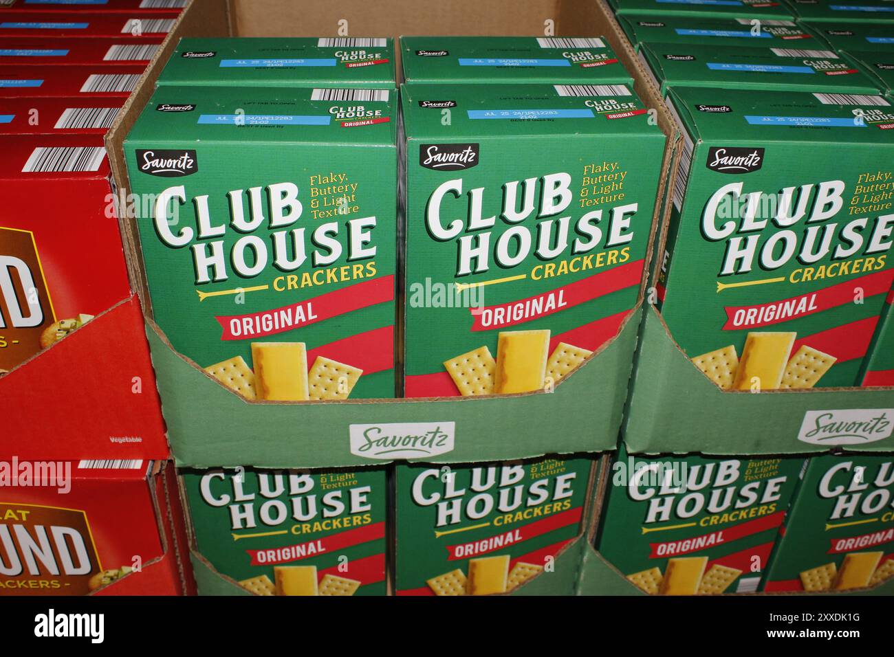 Club Crackers Logo Keebler Original Club Crackers Snack Stacks, 50 Oz