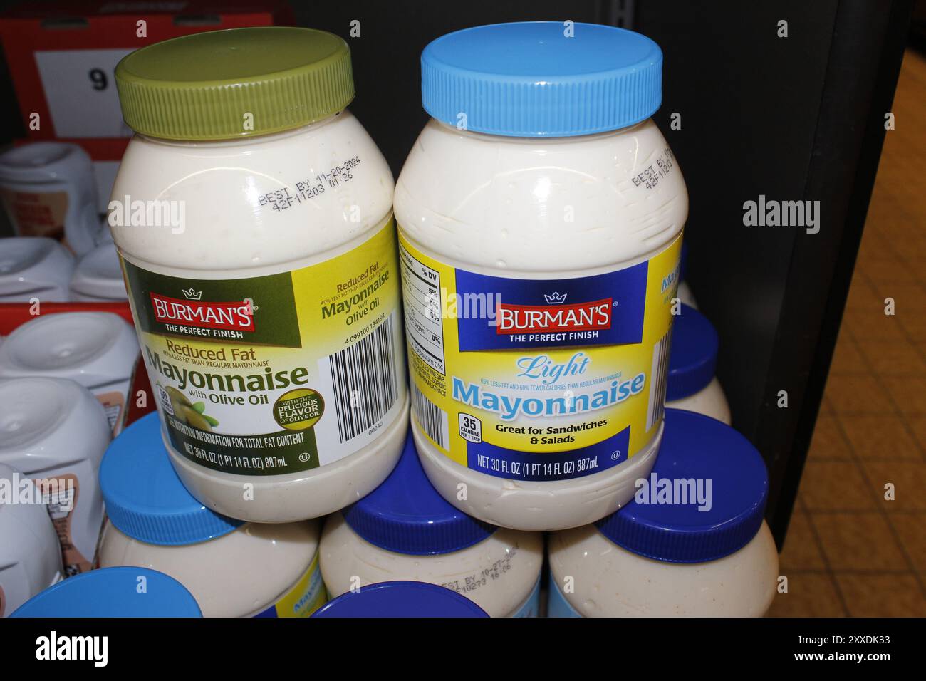 Mayonnaise supermarket hi-res stock photography and images - Alamy