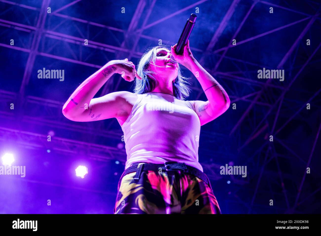 Italian singer Music Concert - Rose Villain - Radio Sakura Summer Tour ...