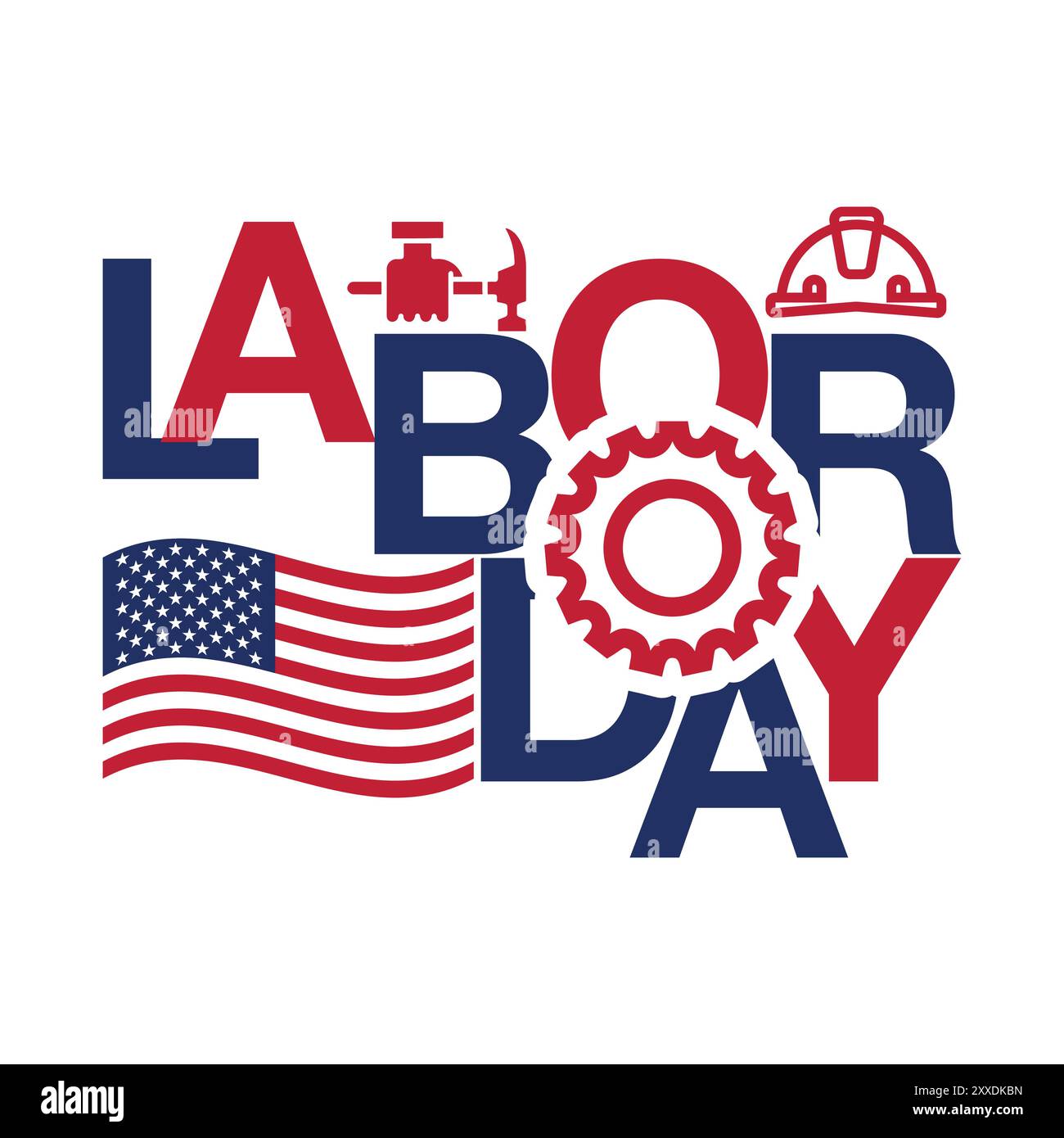 Banner international workers day Stock Vector Images - Alamy