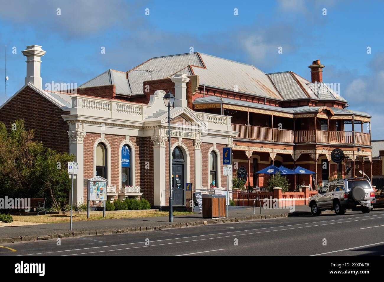 Heritage library and Circa 1902 restaurant and wine bar on Hesse Street ...