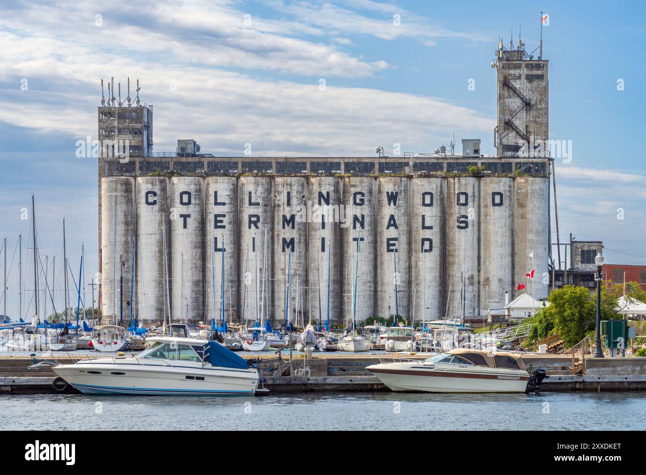 The Collingwood Terminal could store up to two million bushels of grain ...