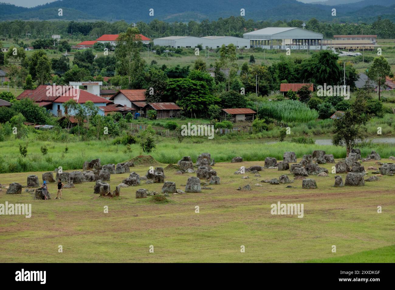 UNESCO World Heritage Plain of Jars, Phonsavan, Xieng Khouang, Laos ...