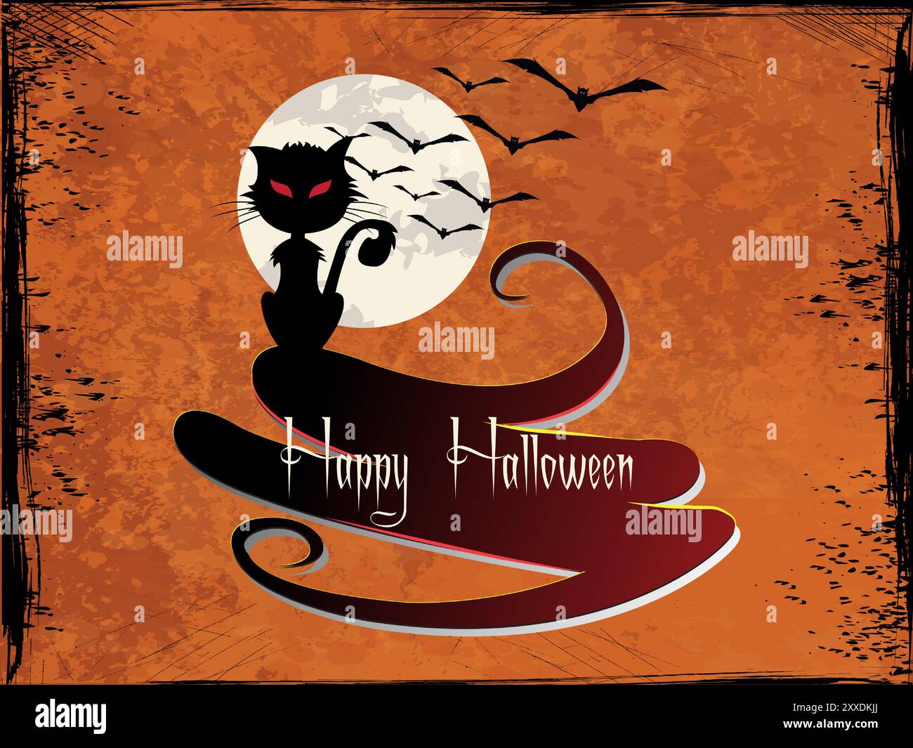 Sitting bat Stock Vector Images - Alamy