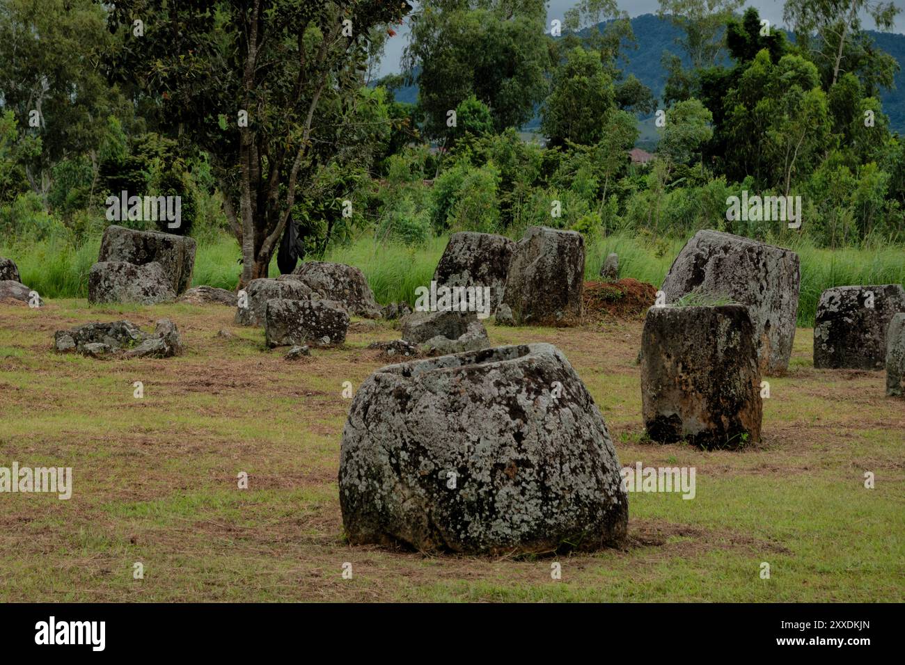 UNESCO World Heritage Plain of Jars Site 1, Phonsavan, Xieng Khouang ...