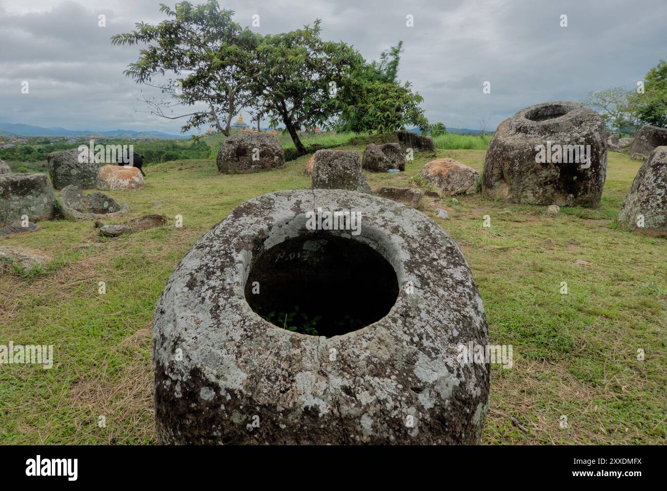 UNESCO World Heritage Plain of Jars, Phonsavan, Xieng Khouang, Laos ...