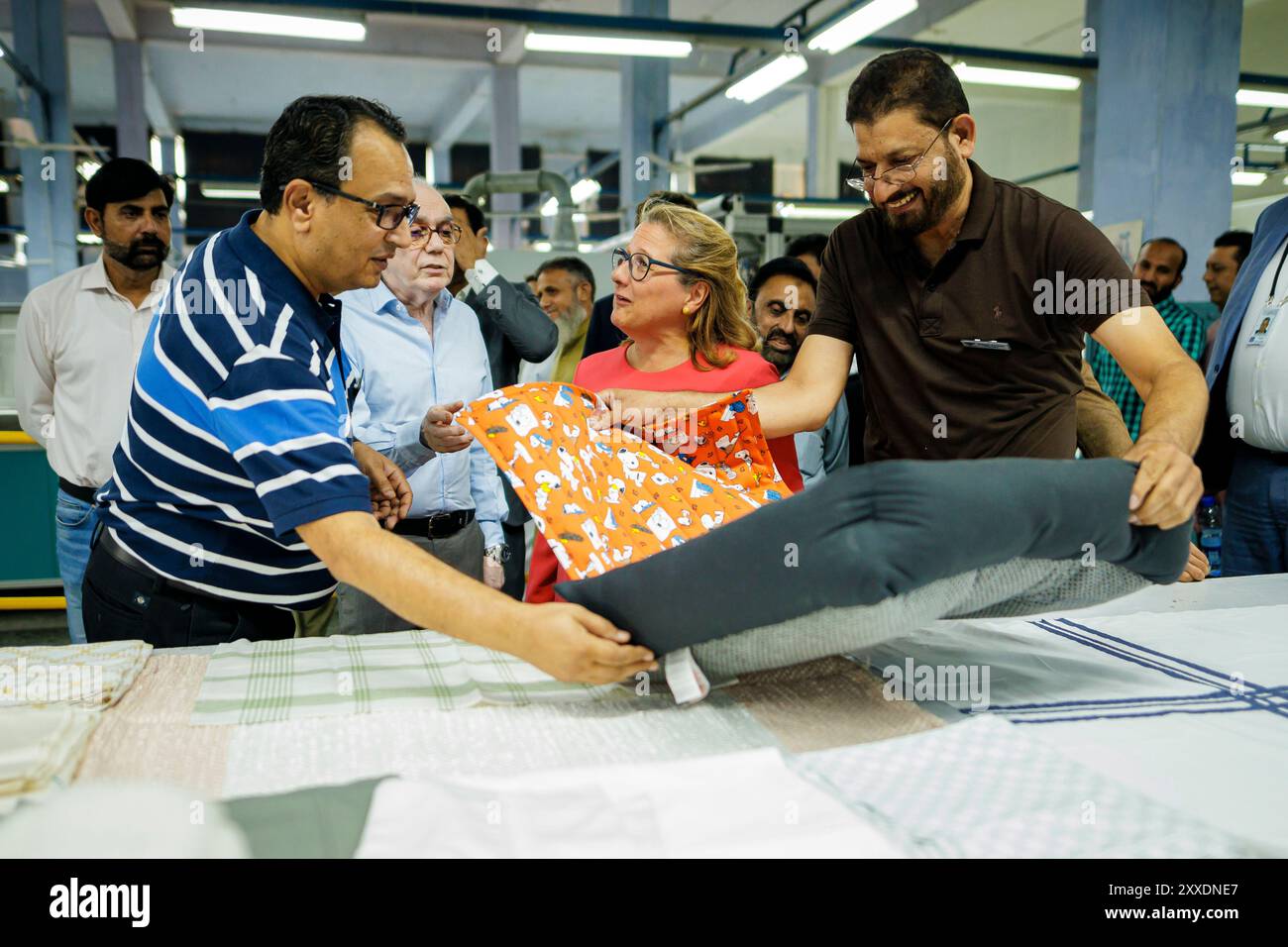 Islamabad, Pakistan. 21st Aug, 2024. Svenja Schulze (SPD), Federal ...